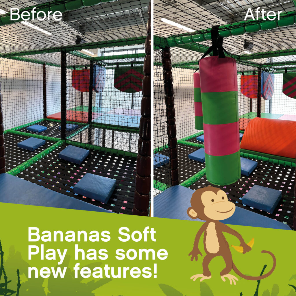 Bananas Soft Play has some exciting new features - South Norfolk Leisure